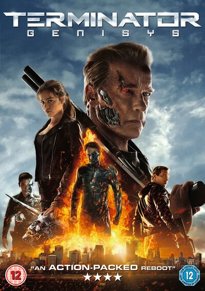 TERMINATOR GENISYS (DVD) Jai Courtney Lee Byung-hun Emilia Clarke ...