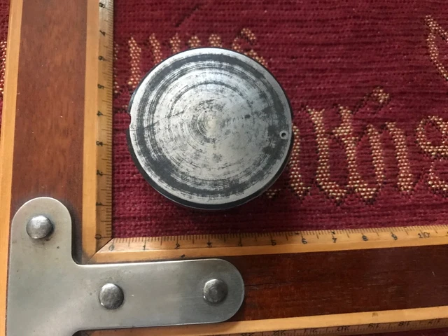 MATRICE SCEAU CROIX Crucifix Cross Ancien Poincon Metal Acier Gravure ...