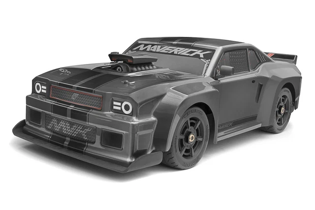 MAVERICK RC QUANTUMR Flux 4s 1/8 4wd Muscle Car - Grey £219.07 ...