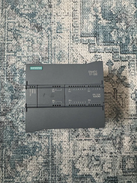 SIEMENS SIMATIC S7-1200 CPU 1214C AC/DC/RLY 6ES7214-1BG40-0XB0 £208.71 - PicClick UK