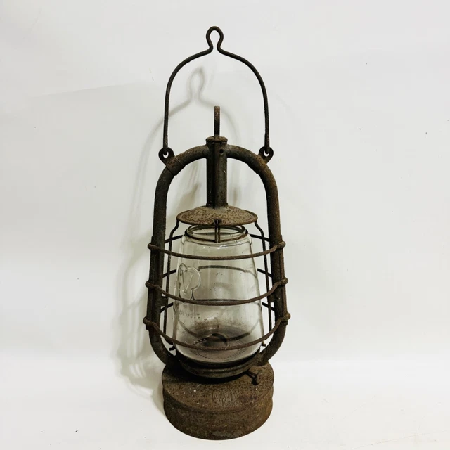 VINTAGE BAT PARAFFIN Oil Hurricane Storm Lamp German Retro £39.00 ...