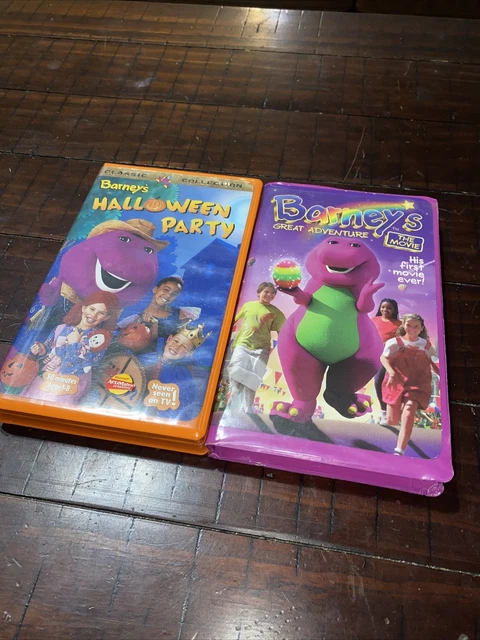 BARNEY VHS LOT Barneys Great Adventure / Barney’s Halloween Party £9.32 ...