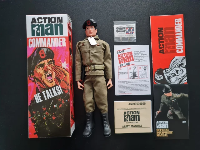 ACTION MAN 40TH Anniversary Talking Commander £72.00 - PicClick UK