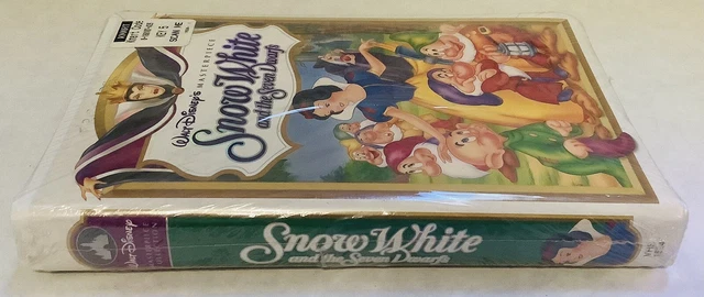 WALT DISNEY SNOW White and the Seven Dwarfs VHS Video Tape - New Sealed ...