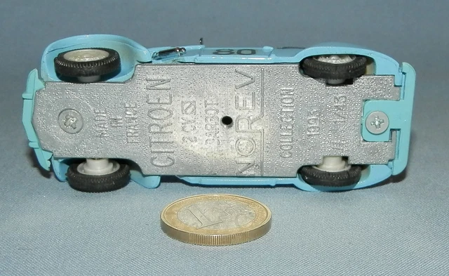 NOREV LIGNE NOIRE 1/43 : Citroën 2CV Pierre Barbot Special EUR 99,99 ...