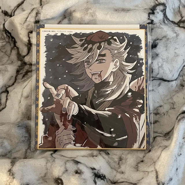 DEMON SLAYER DOUMA Mini Shikishi Art board sheet jogen Kimetsu No Yaiba ...