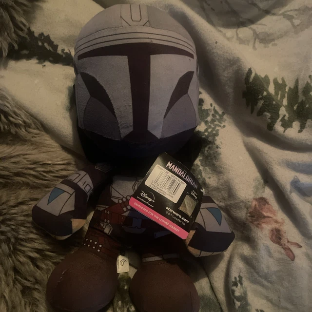 STAR WARS MANDALORIAN MANDO BOUNTY HUNTER Din Djarin 12" Plush Soft Toy ...