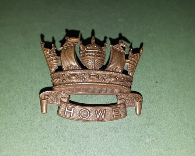 WW1 NAVAL DIVISION, Howe Battalion British Army Cap Badge £29.99 ...