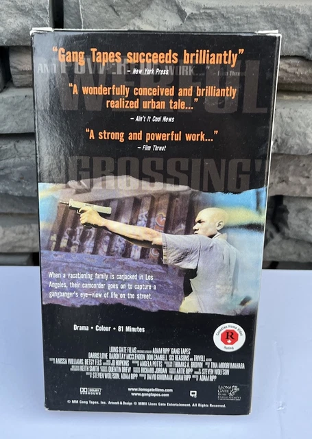 GANG TAPES 2001 VHS Farris Love Darontay McClendon Action Thriller RARE ...