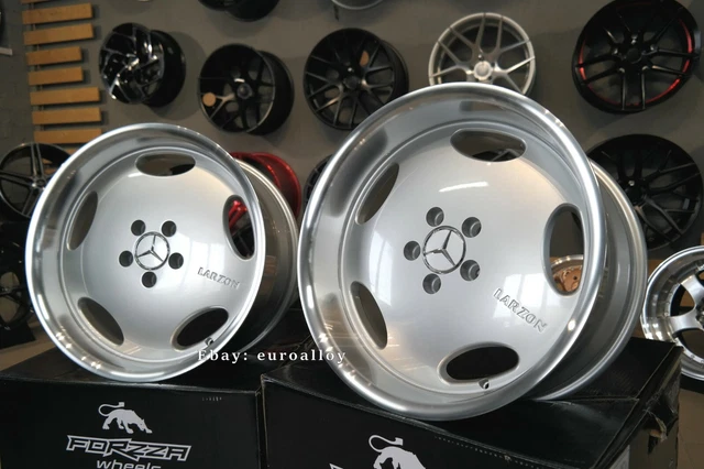 NEW 18 INCH 5x112 AMG MONOBLOCK deep dish old school rims for MERCEDES ...