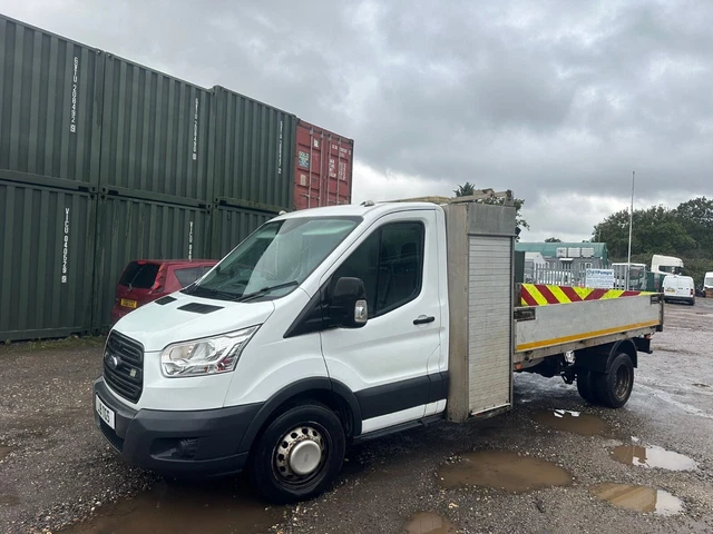 FORD TRANSIT FLATBED/ dropside RWD with lockable storage £7,700.00 ...