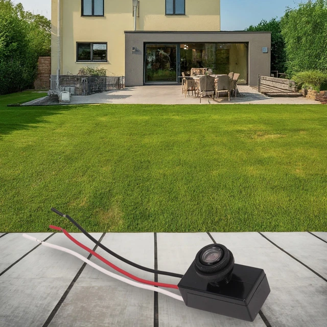 CAPTEUR CR PUSCULE-AUBE STYLE bouton facile installer pour clairage ...