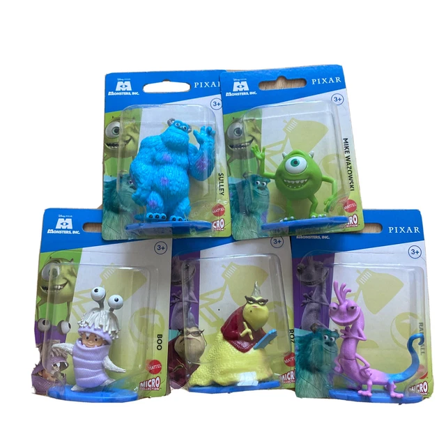 MATTEL MICRO COLLECTION Disney Pixar Monsters, Inc. - Set of 5 New ...