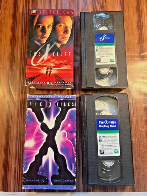 THE X-FILES VHS Lot The Movie TV Series Pilot Deep Throat Horror Sci-Fi ...