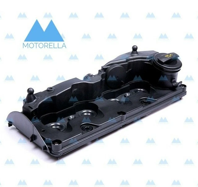 VW GOLF MK6 2009 > 2012 1.6 TDi Top Engine Cylinder Head Rocker Cover ...