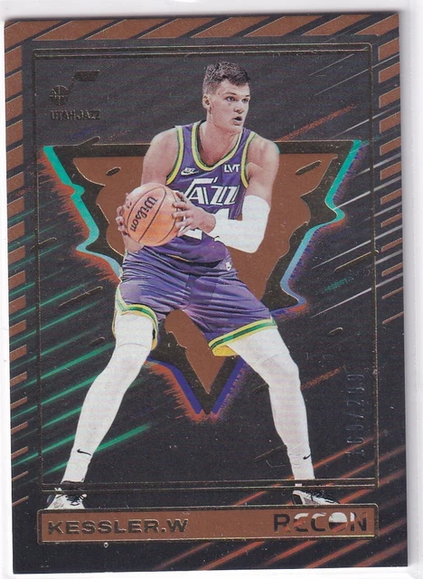 PANINI 2023-24 RECON NBA Basketball Numéro 174 Walker Kessler Bronze ...