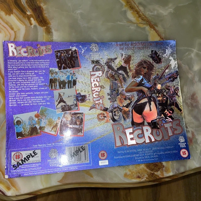 RECRUITS MEDUSA HOME Video Vhs Promo Sleeve Only £6.50 - PicClick UK
