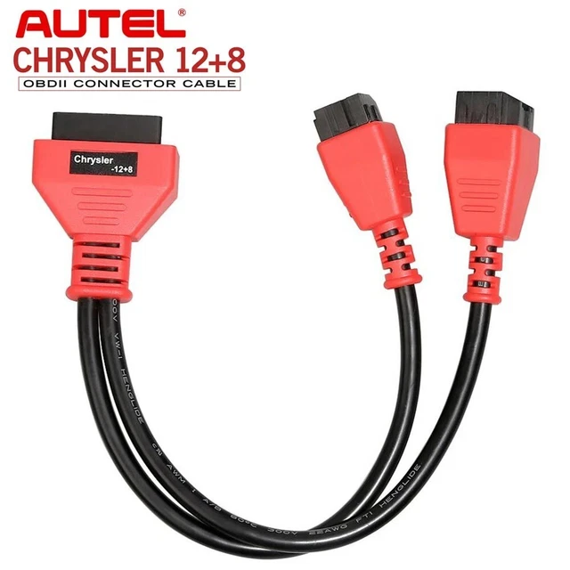 AUTEL 12+8 CONNECTOR New For Chrysler FCA programming Cable Works $85. ...