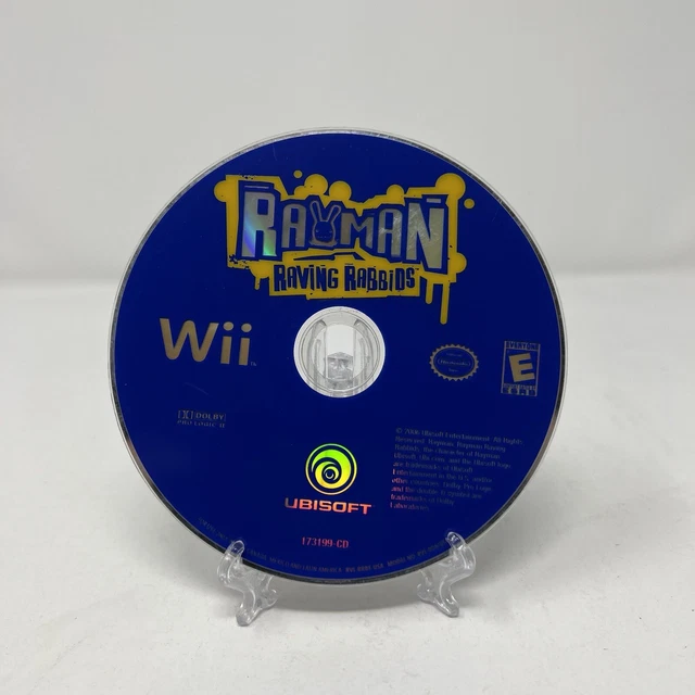 RAYMAN RAVING RABBIDS Nintendo Wii Game Disc Only Tested £7.10 ...