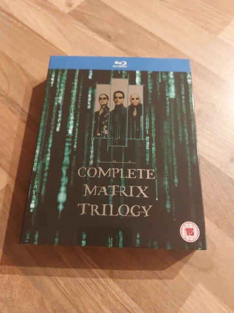 COMPLETE MATRIX TRILOGY: Matrix Reloaded Revolutions Blu-Ray EX ...