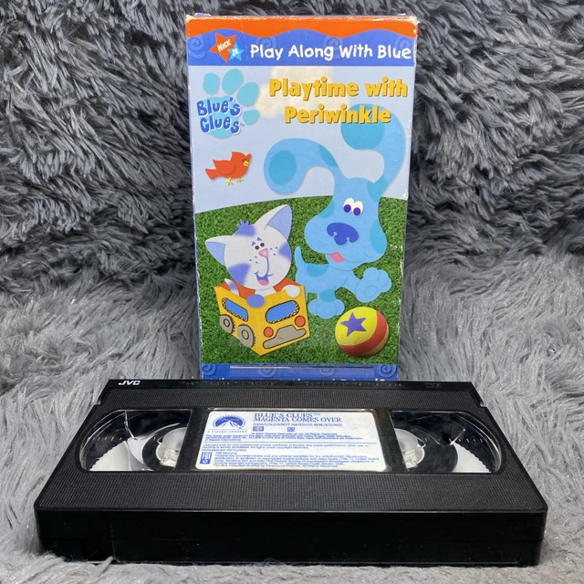 BLUES CLUES - Playtime With Periwinkle VHS 2001 Nick Jr. Classic ...