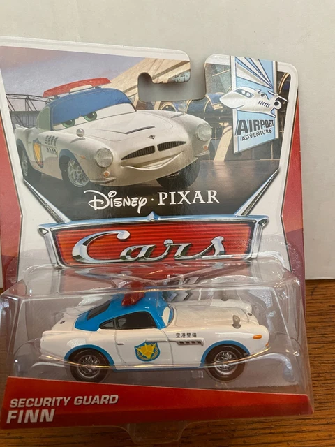 MATTEL DISNEY PIXAR Cars Airport Adventure Security Guard Finn B9 EUR ...