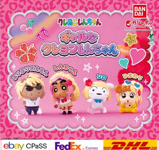 GAL CRAYON SHIN chan Complete Set of 4 Capsule toy £27.64 - PicClick UK