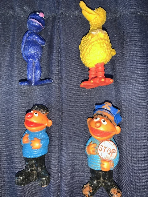 SESAME STREET GROVER Big Bird And More. Vintage Muppet Figures. EUR 7 ...