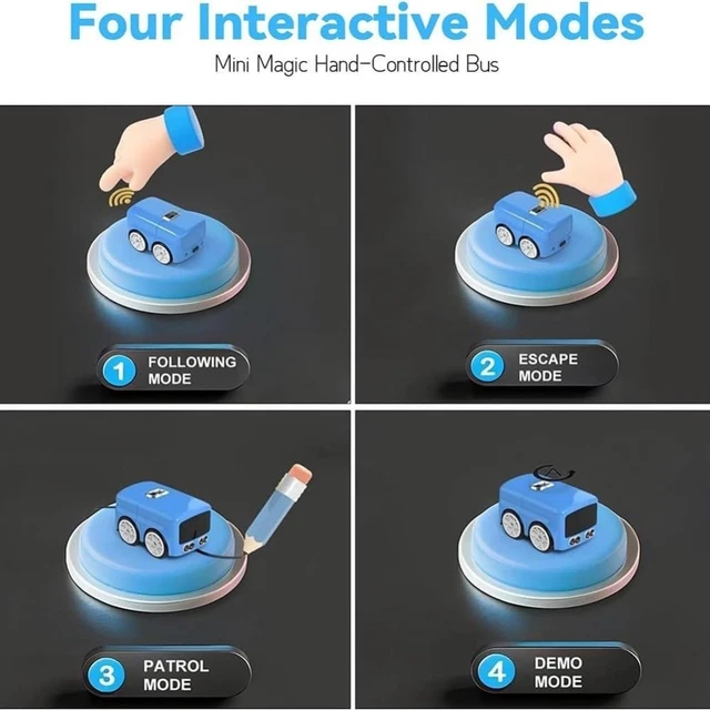 RC-CONTROLLED MAGIC FOLLOWS Line Car Follow Lines Tracking Vehicle Toy ...