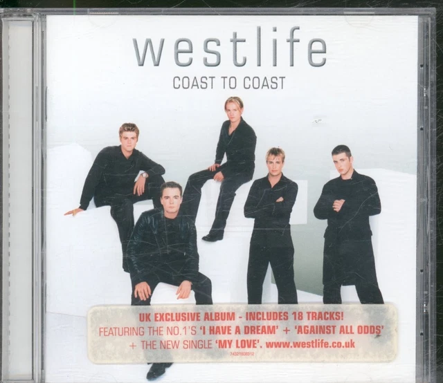 WESTLIFE COAST TO Coast CD Europe Rca 2000 CD. Has info sticker on ...