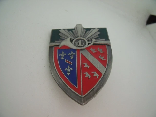 INSIGNE MILITAIRE 1 er REGIMENT DE CHASSEURS ARTHUS BERTRAND ATLAS EUR 6,90 - PicClick FR