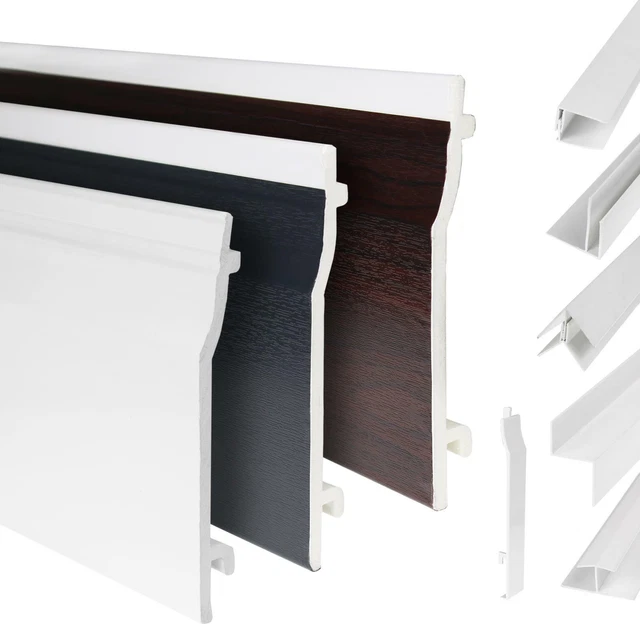 PVC SHIPLAP CLADDING Board, Trims and Joints EUR 9,75 - PicClick FR