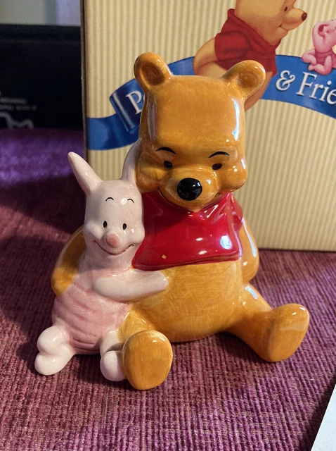 DISNEY WINNIE THE Pooh Pooh & Friends China Figure Best Of Friends Pooh ...