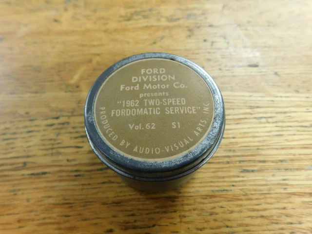 1962 FORD GALAXIE Fairlane Falcon Fordomatic Two Speed Trans Service ...