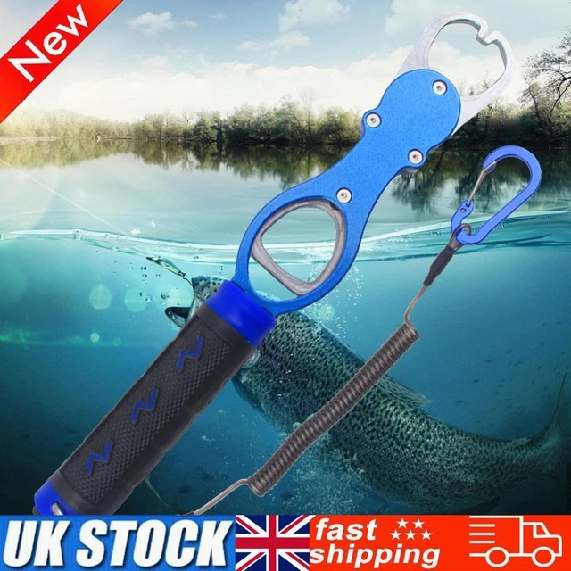 FISH LIP GRIPPER Fish Scales Fish Holder with Lanyard Non-Slip Handle ...