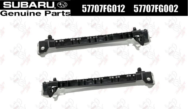 SUPPORTS DE PARE-CHOCS avant Subaru OEM LH RH 57707FG012 57707FG002 ...