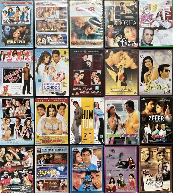 20 BOLLYWOOD HINDI Indian DVD Movies (31 Movies) - Job Lot Bundle ...