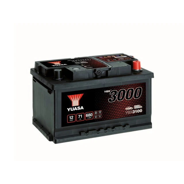 YUASA CAR BATTERY 12V 71Ah 680A B13 B14 T1 Starter Fits Audi 100 2.3 E ...