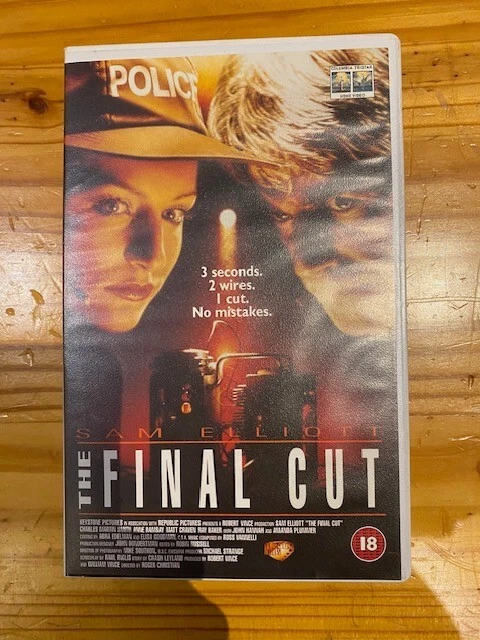 THE FINAL CUT VHS PAL Sam Elliott 1995 Medusa Big Box Ex-rental £9.04 ...