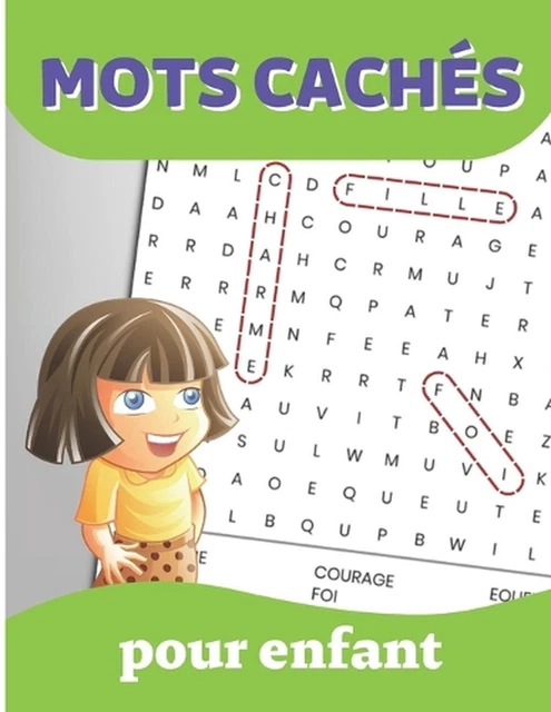 MOTS CACHS POUR enfant: 80 puzzles de mots m?l?s avec solutions ? la fin by Plj EUR 22,69 ...