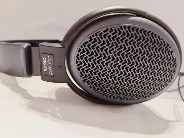 SENNHEISER HD580 OPEN Air Dynamic Black headphones Ear-Cup (Over the ...