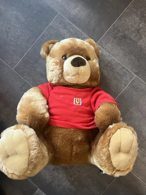 FERRARI OFFICIAL MERCHANDISE Teddy Bear Soft Toy New with No Tags Rare ...