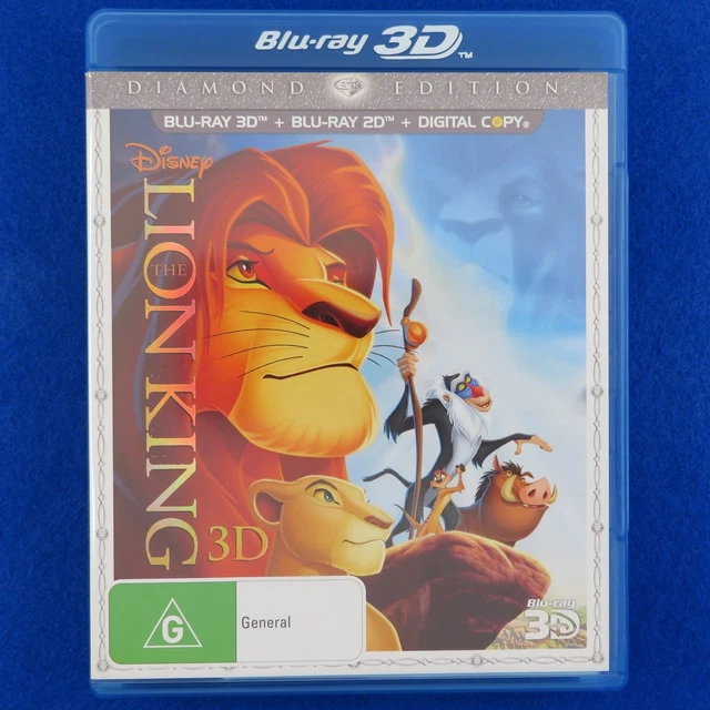 THE LION KING 3D & Blu Ray - Fast Postage !! $12.99 - PicClick AU