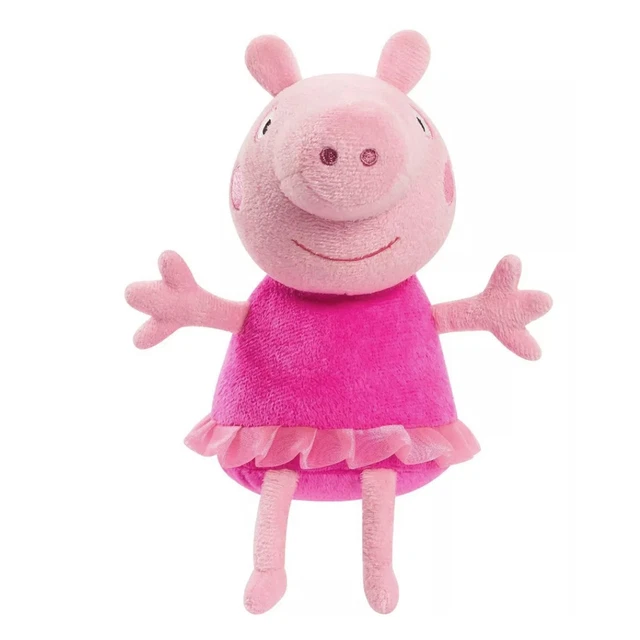 PEPPA PIG 15.2CM Haricot Peluche Rose Ballet Robe EUR 18,07 - PicClick FR