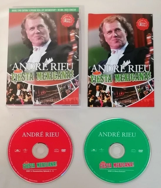 DVD - ANDRE Rieu Live Fiesta Mexicana DVD 2011 2-Disc Set PAL R2 UK ...