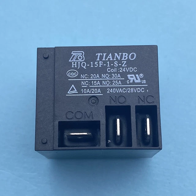 2PCS TIANBO HJQ-15F-1-S-Z 24VDC Power Relay 5Pins $15.58 - PicClick AU