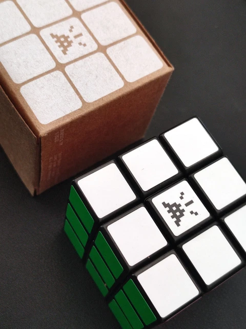 LIMITED EDITION RUBIK’S x Invader cubes for Invader Rubikcubist ...