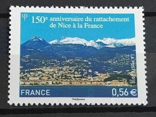 TIMBRES FRANCE N°4457 (150 Ans Du Rattachement De Nice) Neufs**Annee ...