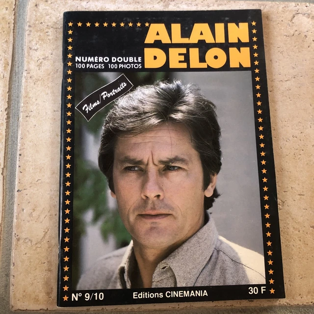 ALAIN DELON REVUE Films Portraits N° 9/10 double Ed. Cinémania 1979 État+++ EUR 7,50 - PicClick FR