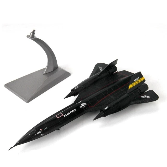 LOCKHEED SR-71 BLACKBIRD Aircraft Model Plane Toy Gift - 1/144 Scale £ ...